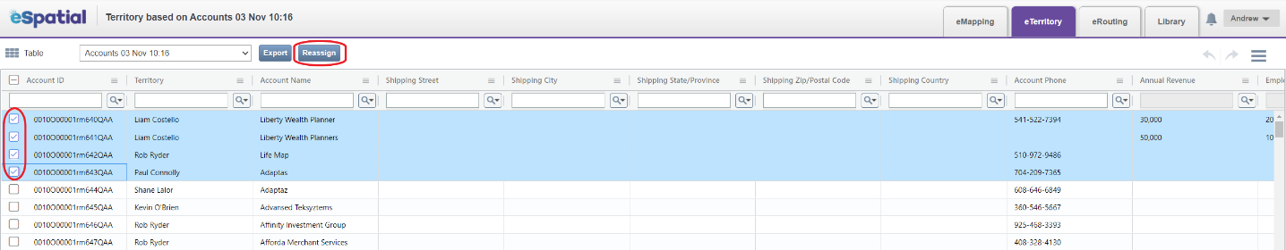 Create Account Point Based Territories In Salesforce